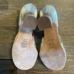 LaDuca Dance Shoes | Shoes | Laduca Gold And Pink Character Heels ...